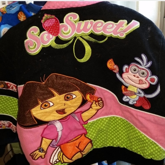 Nickelodeon | Jackets & Coats | Dora The Explorer Jacket Size 56 For ...